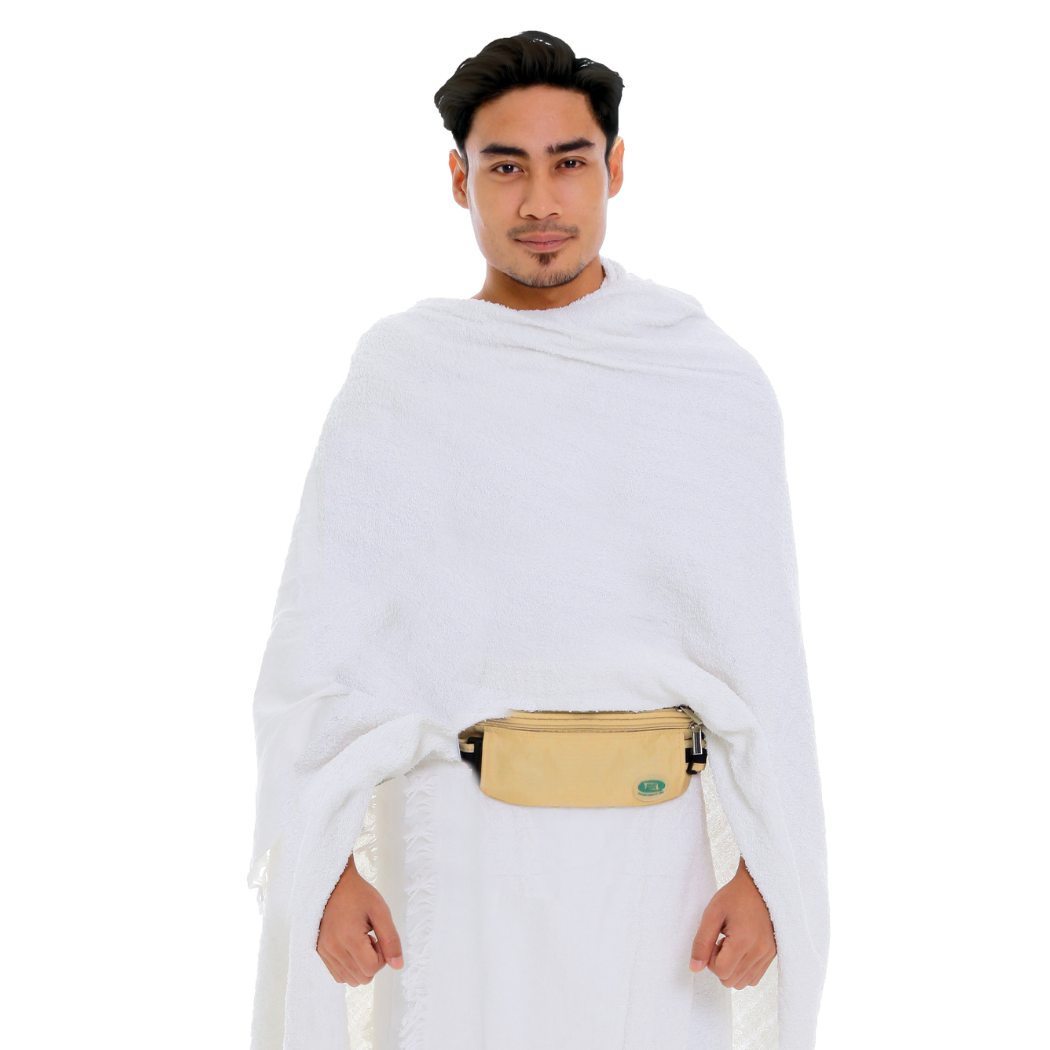 100% Turkish Cotton Ihram for Men | Hajj & Umrah | Hajj Safe