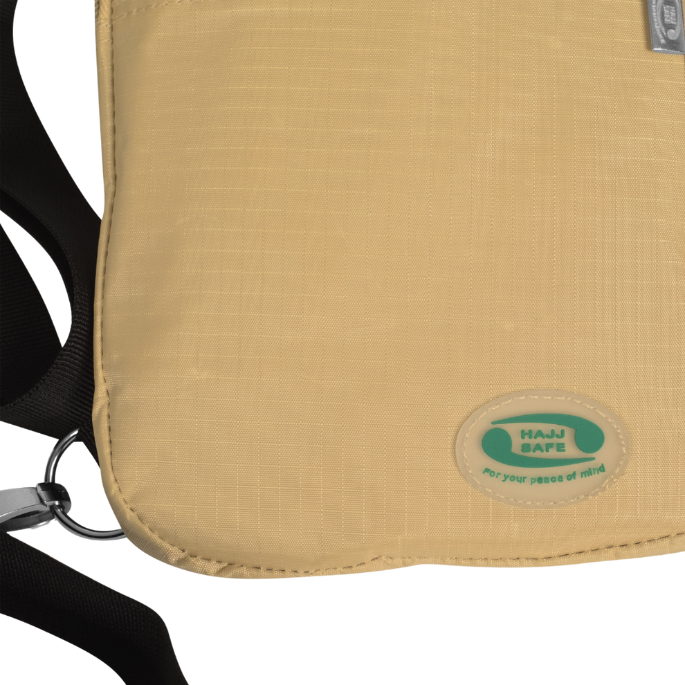 Hajj & Umrah Bag for Men | Beige | Hajj Safe